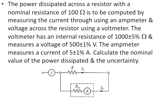 Solved • The power dissipated across a resistor with a | Chegg.com