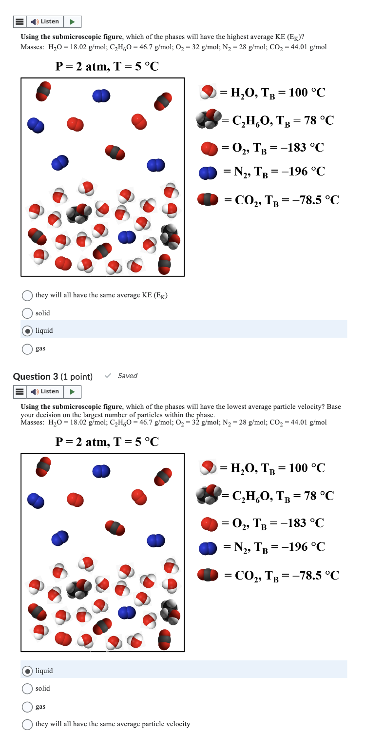 Solved Using the submicroscopic figure, which of the phases | Chegg.com