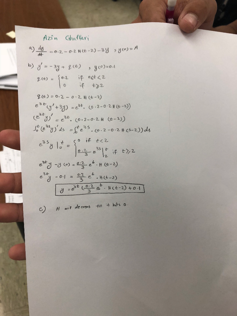 Solved Need help with the matlab portion. I understand part | Chegg.com