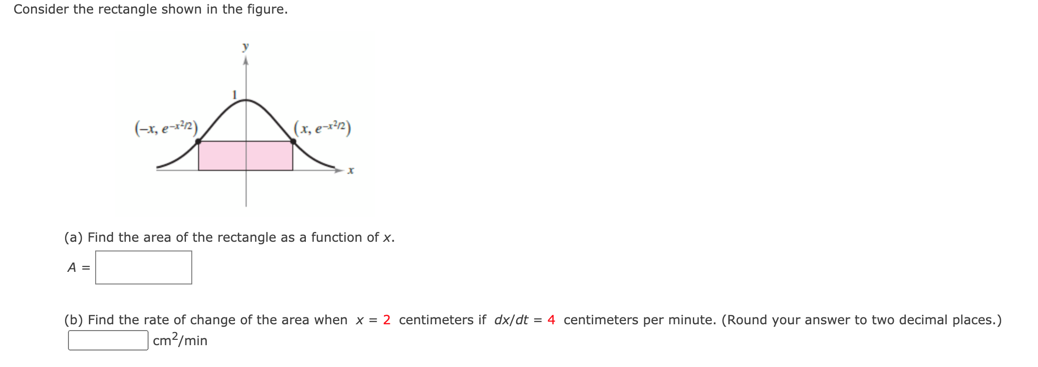 Solved Consider the rectangle shown in the figure. 1 (-1, | Chegg.com