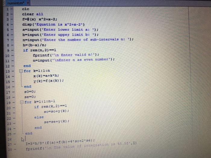 Solved can you convert this into simpson s 3/8 rule. like | Chegg.com