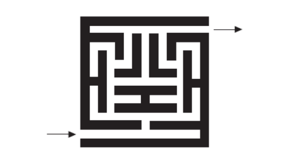 Solved Construct a graph for the maze given below. If you | Chegg.com