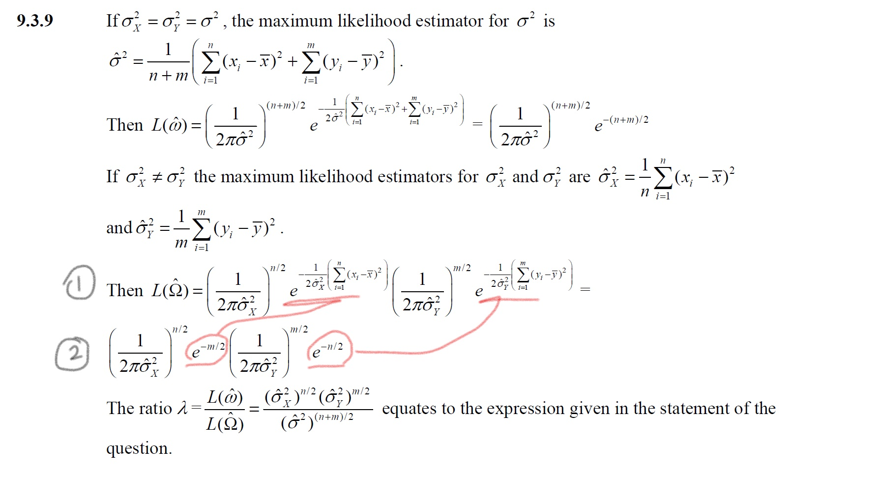 Solved likelihood function computation simplify please i | Chegg.com