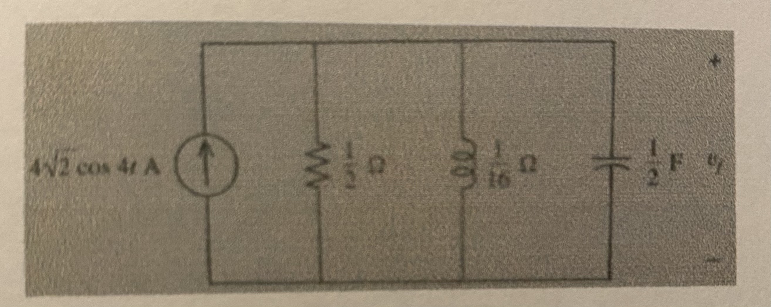 Solved Use the Phasor Method to find the forced answer v(t): | Chegg.com