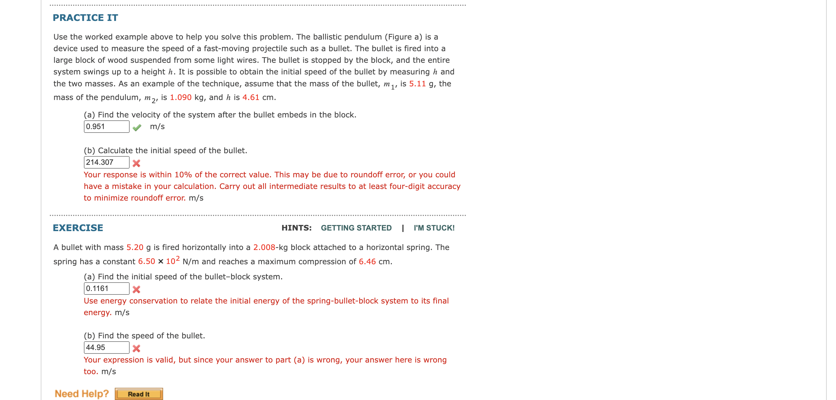 Solved PRACTICE IT Use the worked example above to help you | Chegg.com