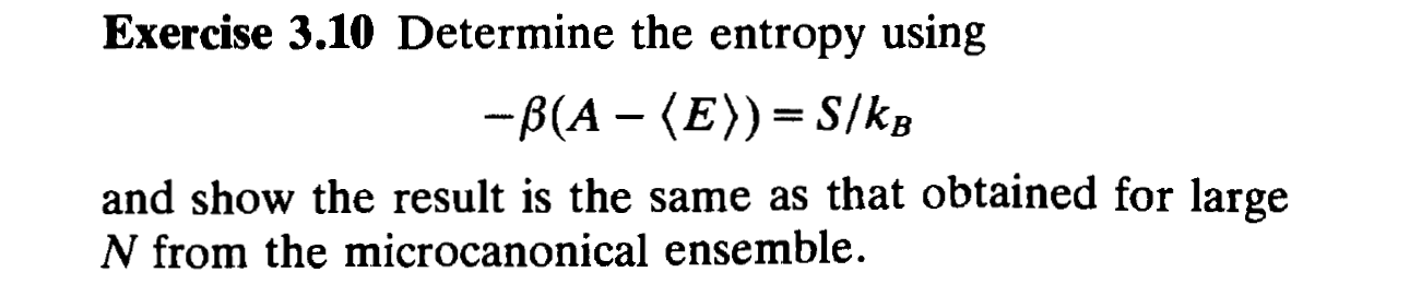 Solved Exercise 3.10 Determine the entropy using | Chegg.com