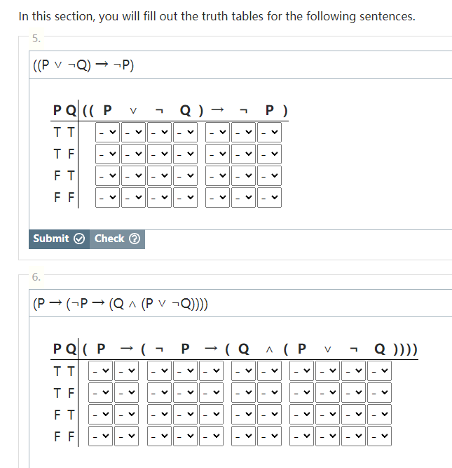 Solved In this section, you will fill out the truth tables | Chegg.com