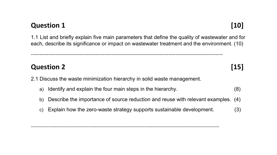 Question 1 1.1 ﻿List and briefly explain five main | Chegg.com