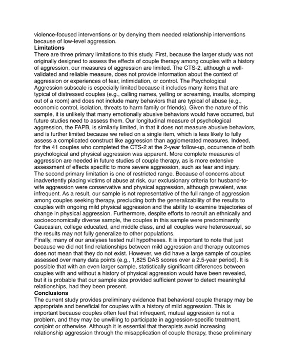 Solved Read the article and tell me the abstract, intro, | Chegg.com
