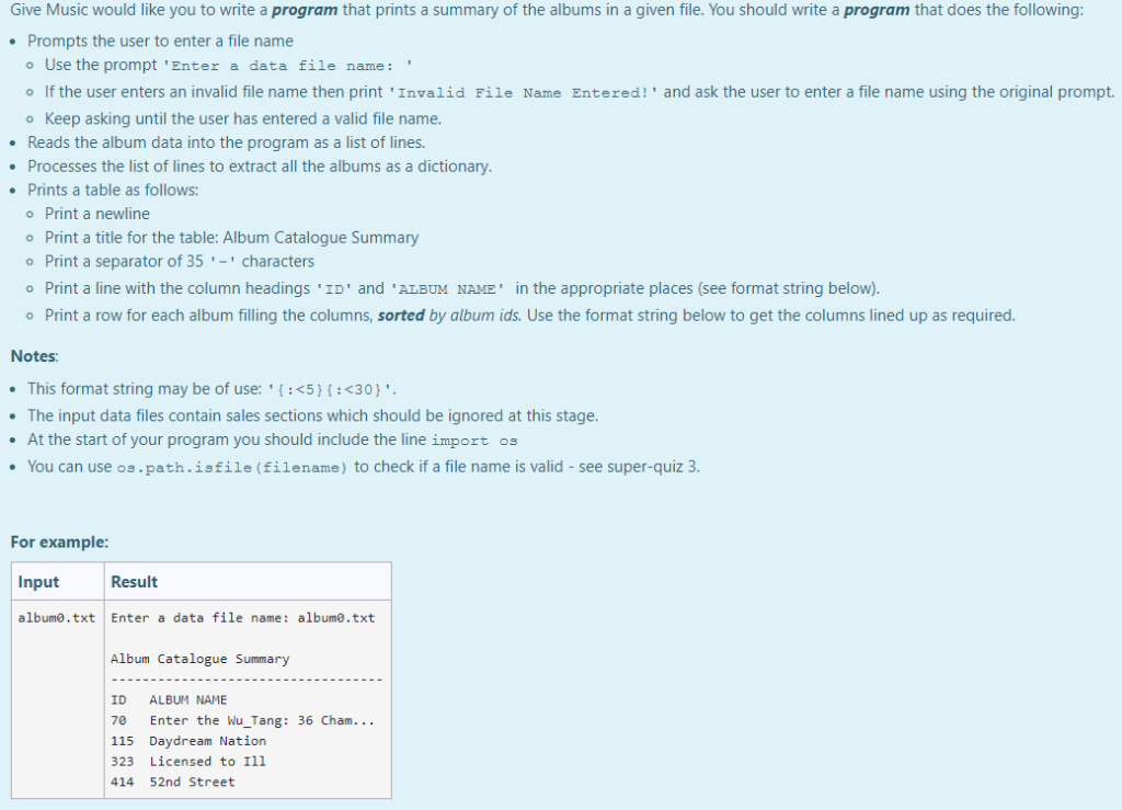 Solved The code should work exactly the same as given | Chegg.com
