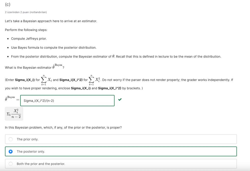 Solved c 2 zerinden 2 Puan notland r lan Let s Take A Chegg