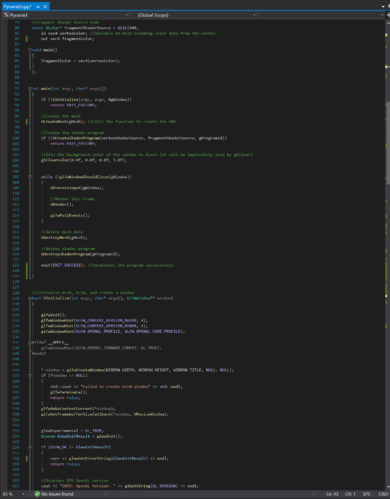 Solved Pyramid 2 include #include #include | Chegg.com