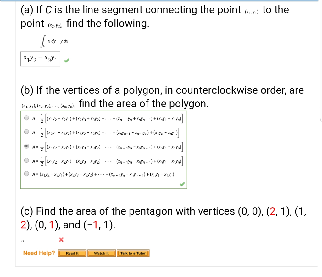 Solved (a) If C is the line segment connecting the point ) | Chegg.com