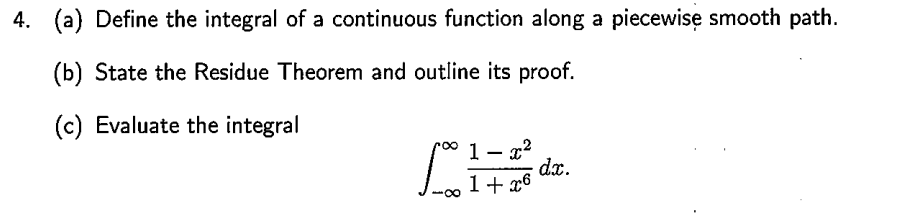 Solved 4. (a) Define the integral of a continuous function | Chegg.com