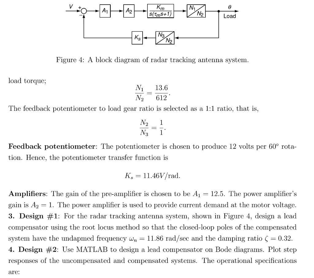 2 Load Figure 4: A block diagram of radar tracking | Chegg.com