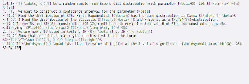 Solved Let $X_{1} \ldots, X_{n}$ be a random sample from | Chegg.com