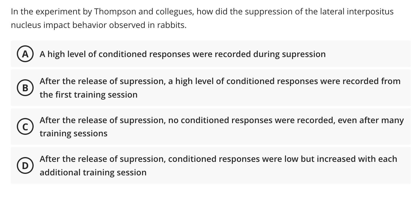 Solved In The Experiment By Thompson And Collegues How Did