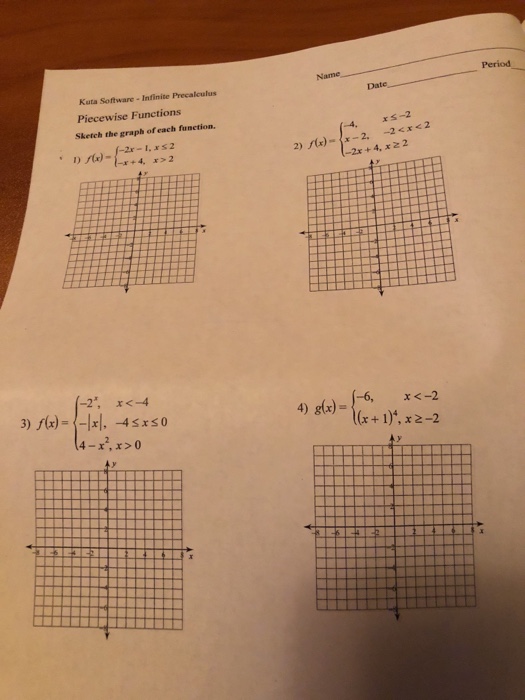 Kuta Software Infinite Precalculus Answers Most Freeware