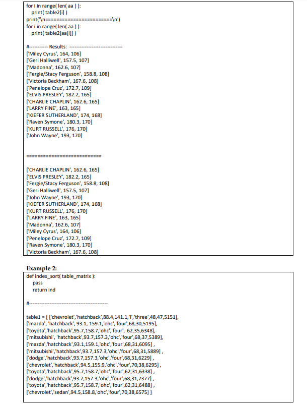 Solved Question 6: Index or Key Sorting [1 CA Mark] Consider | Chegg.com