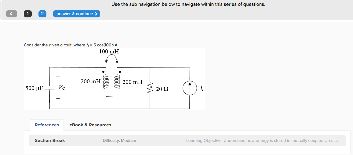 Solved Use the sub navigation below to navigate within this | Chegg.com