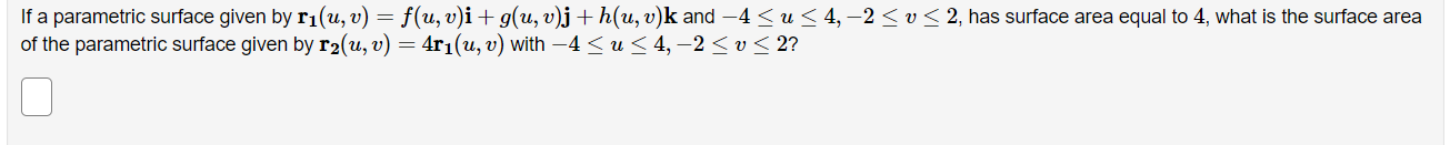 Solved If a parametric surface given by | Chegg.com