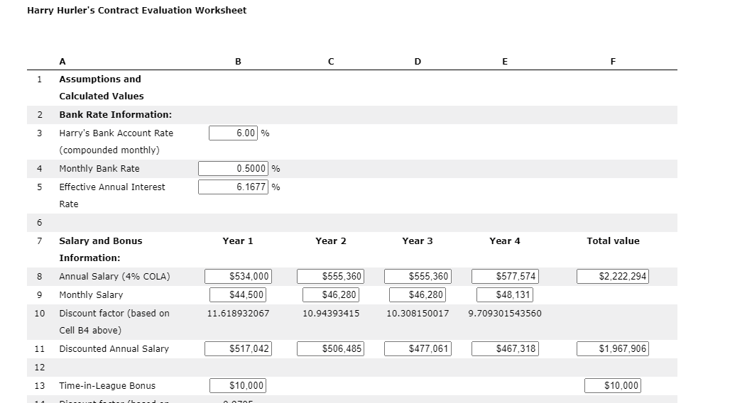 16. Application of Time Value of Money Skills Harry | Chegg.com