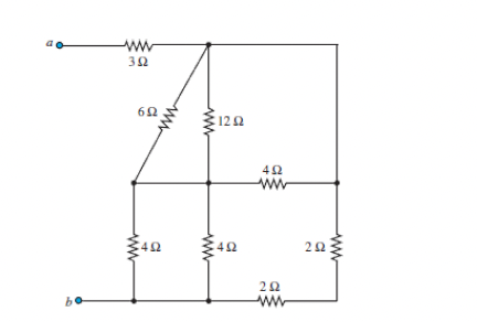 Solved Find equivalent resistor Req of the following | Chegg.com