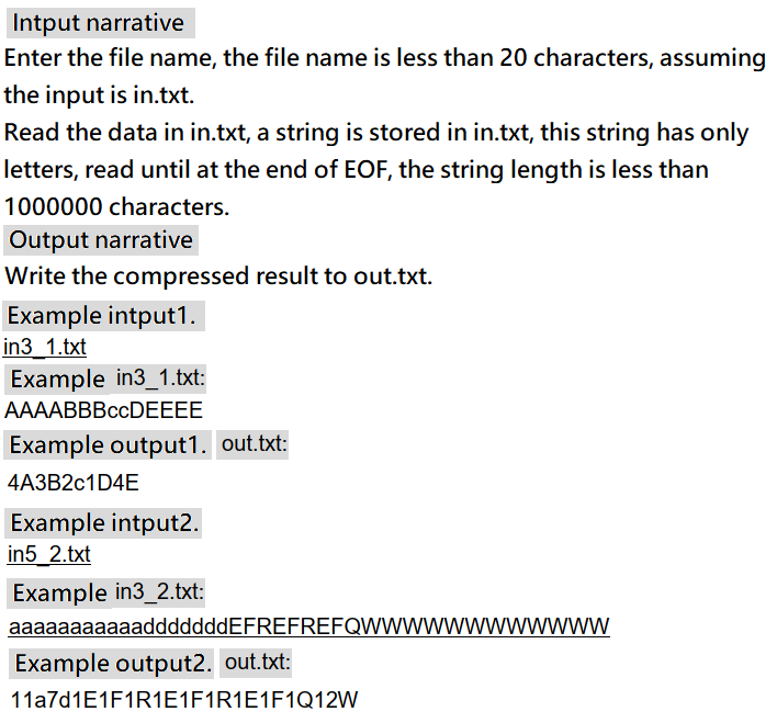 Solved Please write in C language. Run-length | Chegg.com