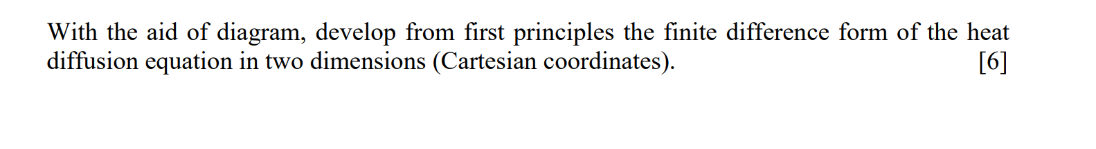 Solved With the aid of diagram, develop from first | Chegg.com