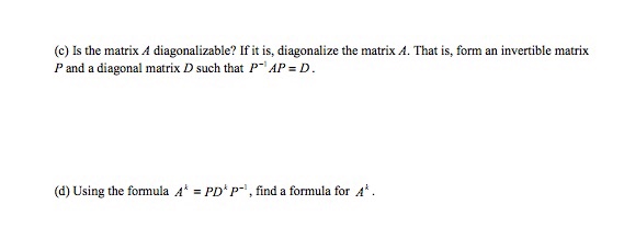 Solved T1 3 4 2 4, A= () Find all eigenvalue of A. (Here the | Chegg.com