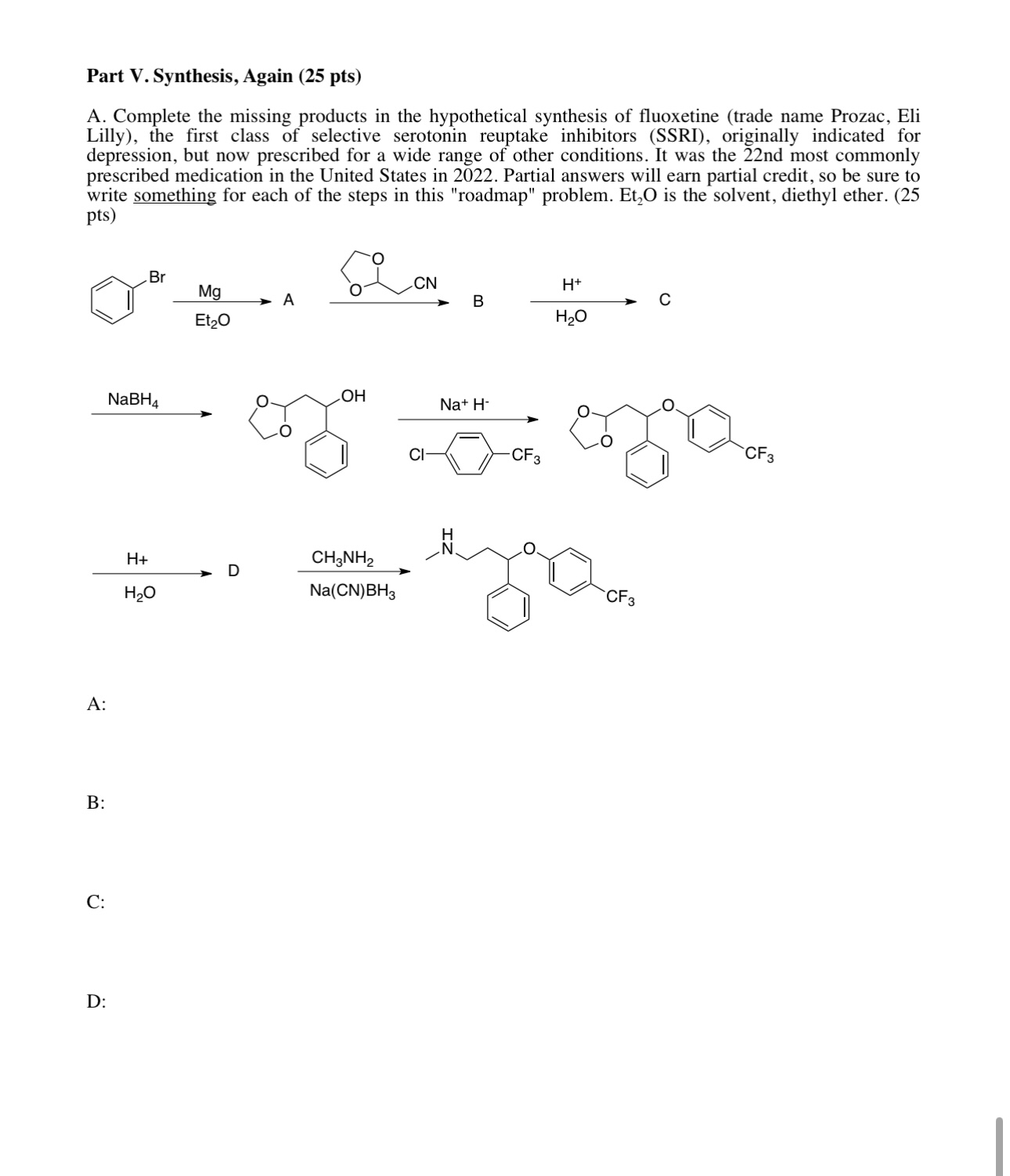 Solved Part V. ﻿Synthesis, Again (25 ﻿pts)A. ﻿Complete the | Chegg.com