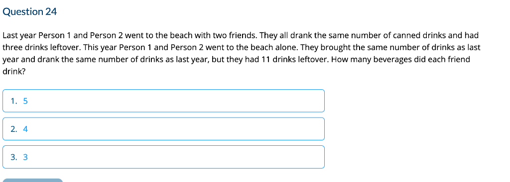 Solved Question 24 Last year Person 1 and Person 2 went to | Chegg.com