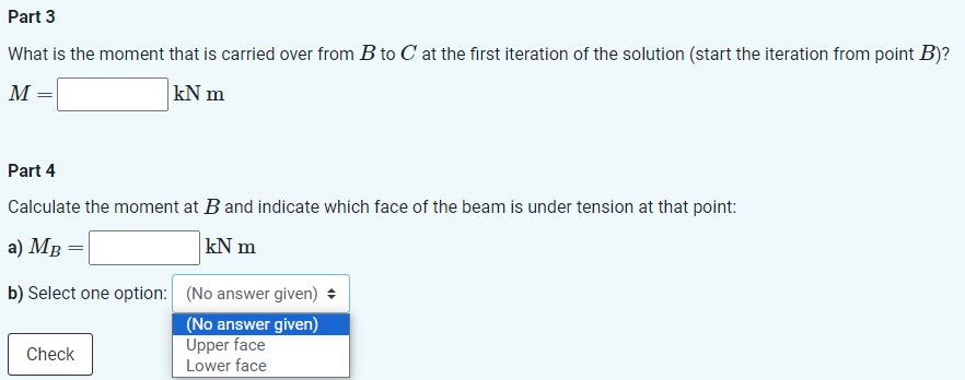 Solved Using the moment distribution method to solve the | Chegg.com