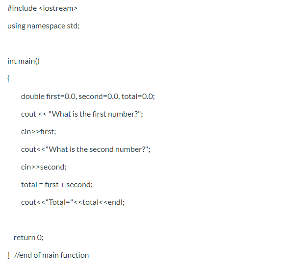 Solved Convert the program with both value-returning and | Chegg.com