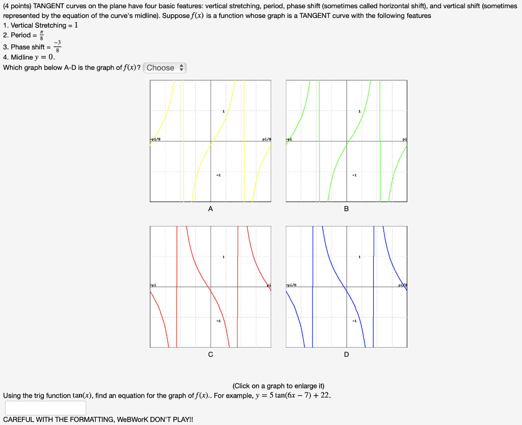 Solved (4 points) TANGENT curves on the plane have four | Chegg.com