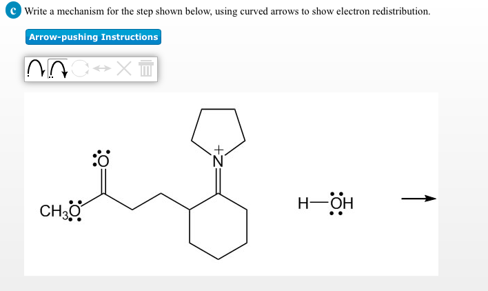 Solved Write a mechanism for the step shown below, using | Chegg.com