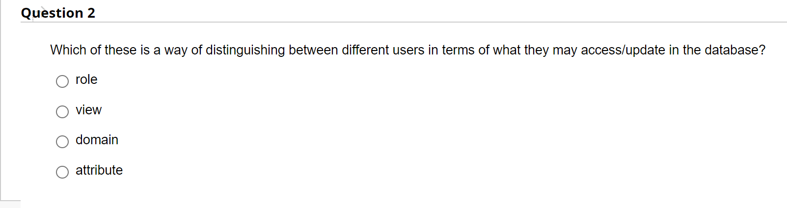 Solved Question 1 The chase test approach for inferring an | Chegg.com