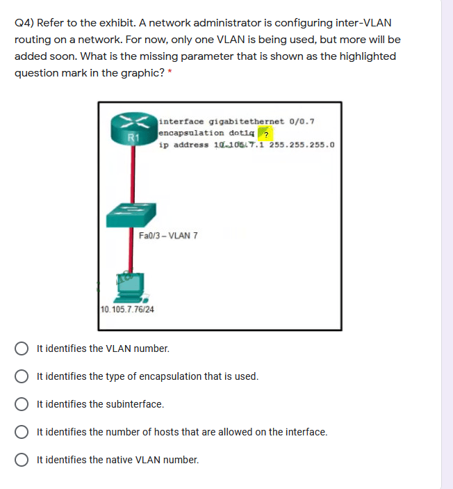 Solved Q1 Refer To The Exhibit Nat Is Configured On Remote