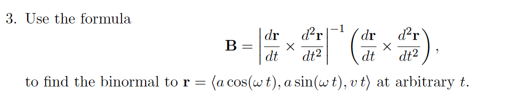 Solved 3. Use the formula dur B = Ti e B) dt2 to find the | Chegg.com