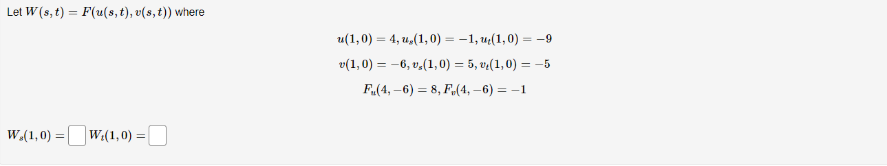 Solved Use the chain rule to find ∂s∂z and ∂t∂z, where | Chegg.com