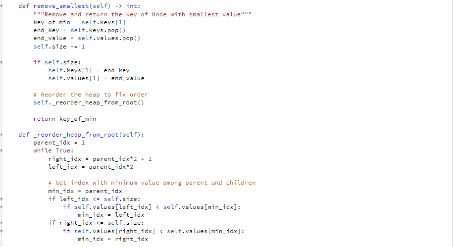 Solved Modify the given code implementation for the Min Heap | Chegg.com