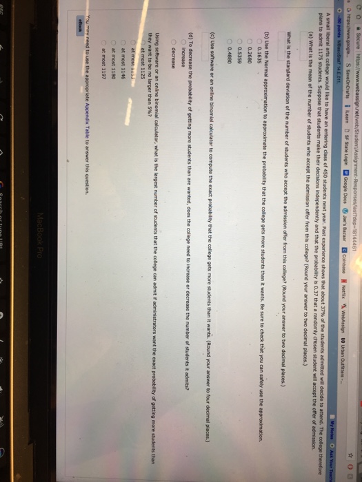 Solved Co Secure h iLearn D sF State Legin Google Docs soe's | Chegg.com