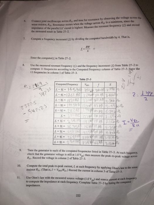 Solved Parallel Resonance READING Text, Sections 13-5 | Chegg.com