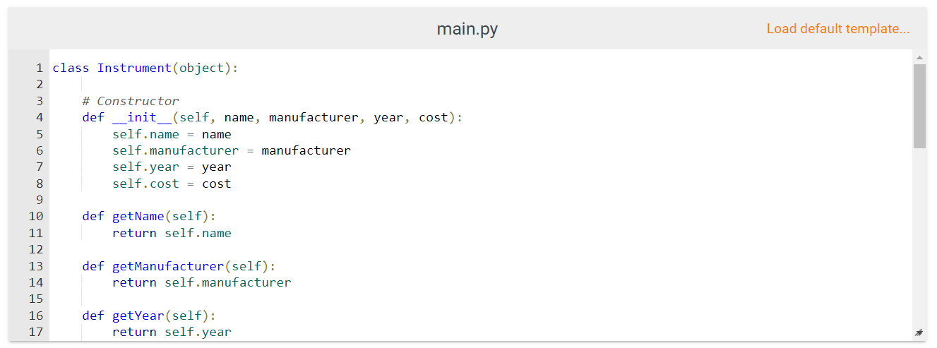Solved 13.8 LAB: Instrument information (derived classes) | Chegg.com