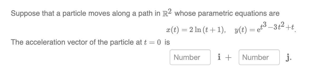 Solved Suppose that a particle moves along a path in R2 | Chegg.com