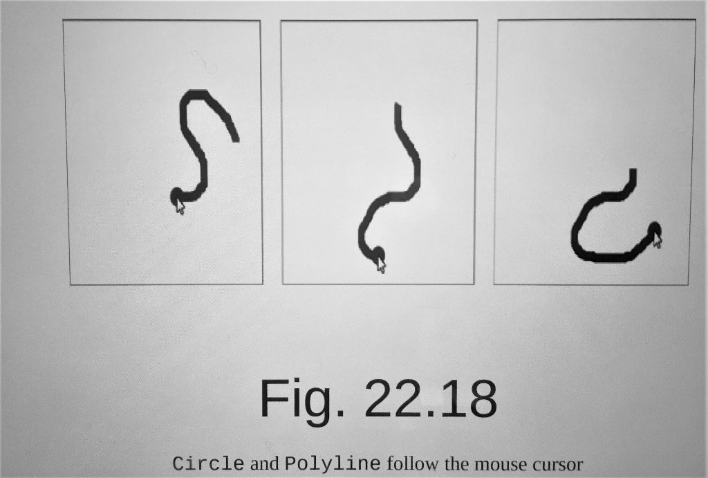 Solved 22 4 Polyline App Java Create An App In Which As