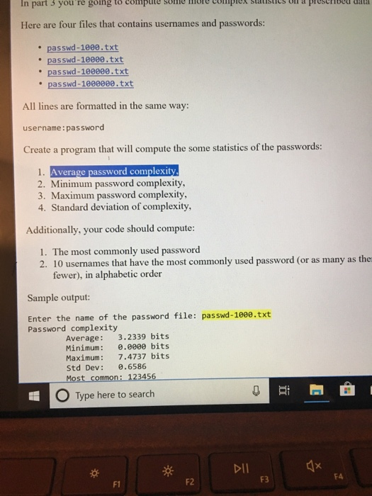 Solved passwd-1000 Notepad File Edit Format View Help | Chegg.com
