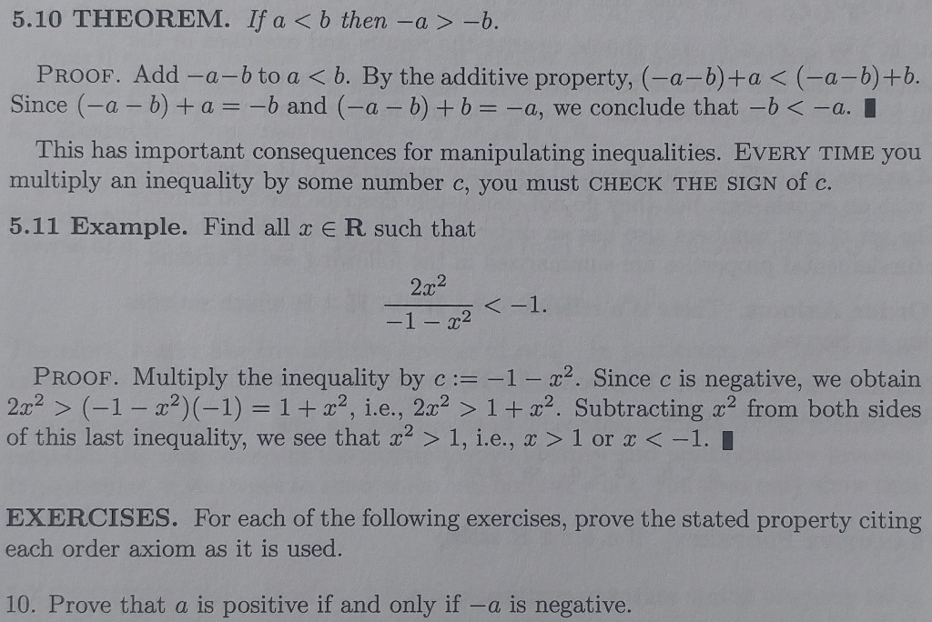 Solved 5.10 THEOREM. If a
