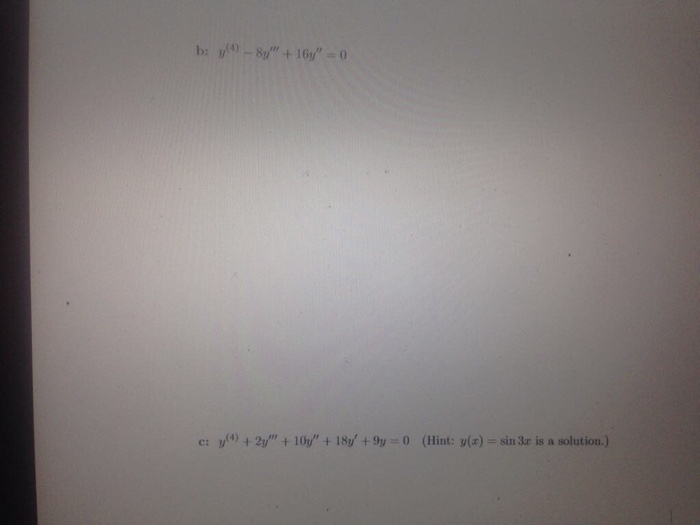 Solved 2: (20 Points) Pind the general solutions of the | Chegg.com