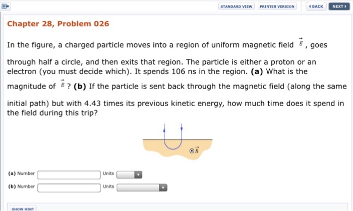 Solved In the figure, a charged particle moves into a region | Chegg.com